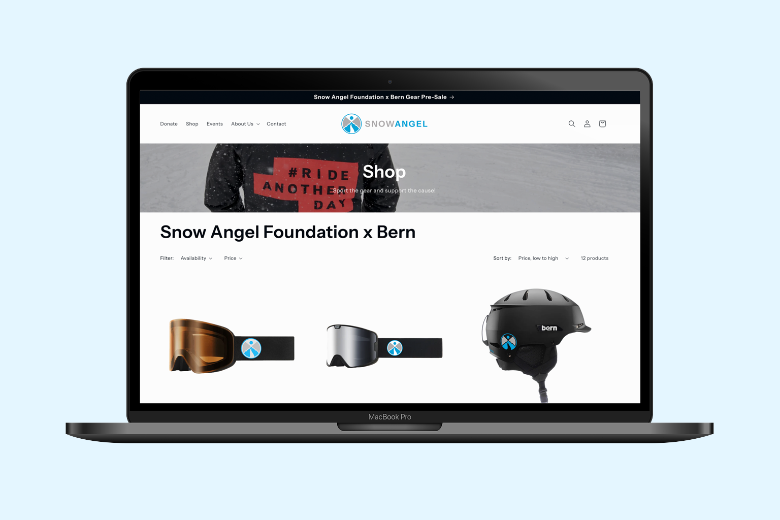The Snow Angel Foundation Launches New Website and Announces Partnersh